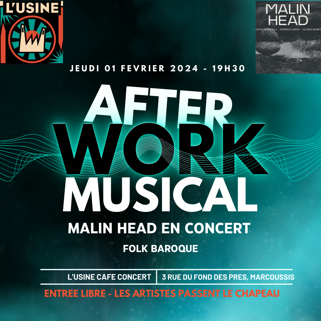 AFTERWORK MUSICAL du Jeudi : MALIN HEAD (Folk baroque) en concert - M ...