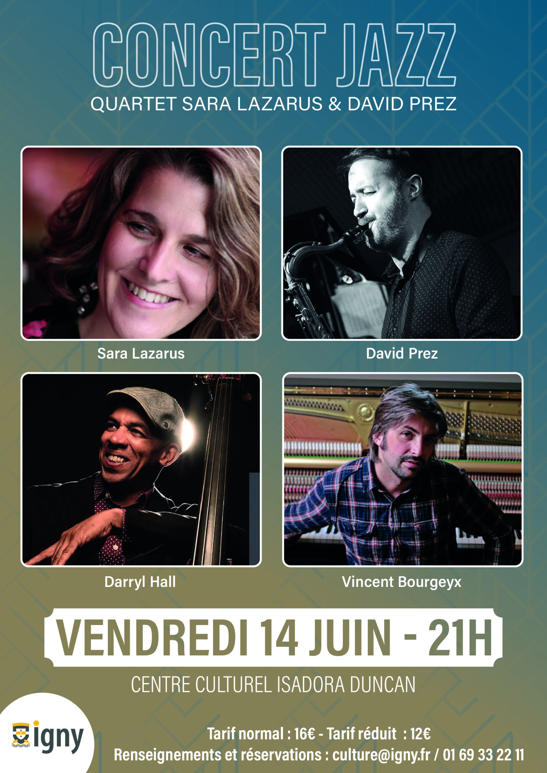 Sara Lazarus En Concert , Concerts passés de Sara Lazarus – OVNI